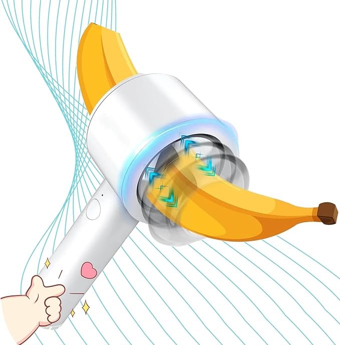 Banana Cleaner Machine Electric Automatic Banana Cleaner Tool for Men ...